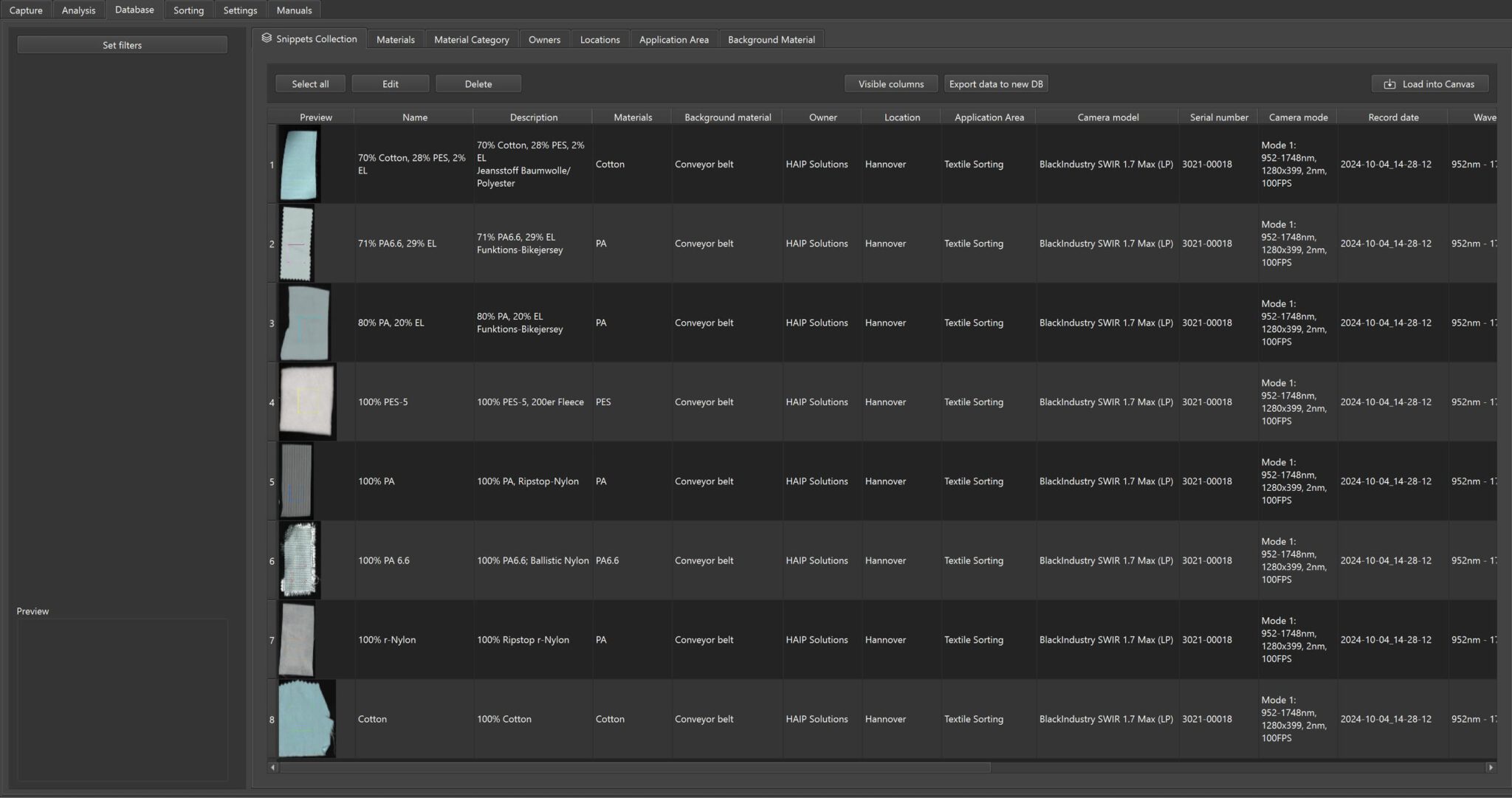 BlackStudio | Hyperspectral Imaging Software | HAIP Solutions